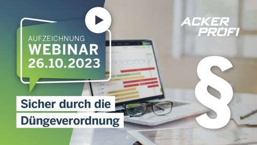 Software für Ackerschlagkartei & Stoffstrombilanz - Ackerprofi